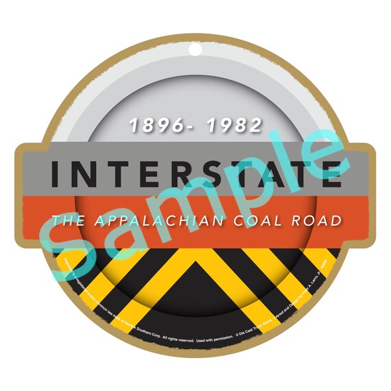 Interstate Railroad Logo Wood Plaque / Sign - Etsy