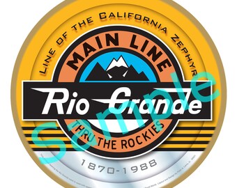 Rio Grande Sign - Etsy