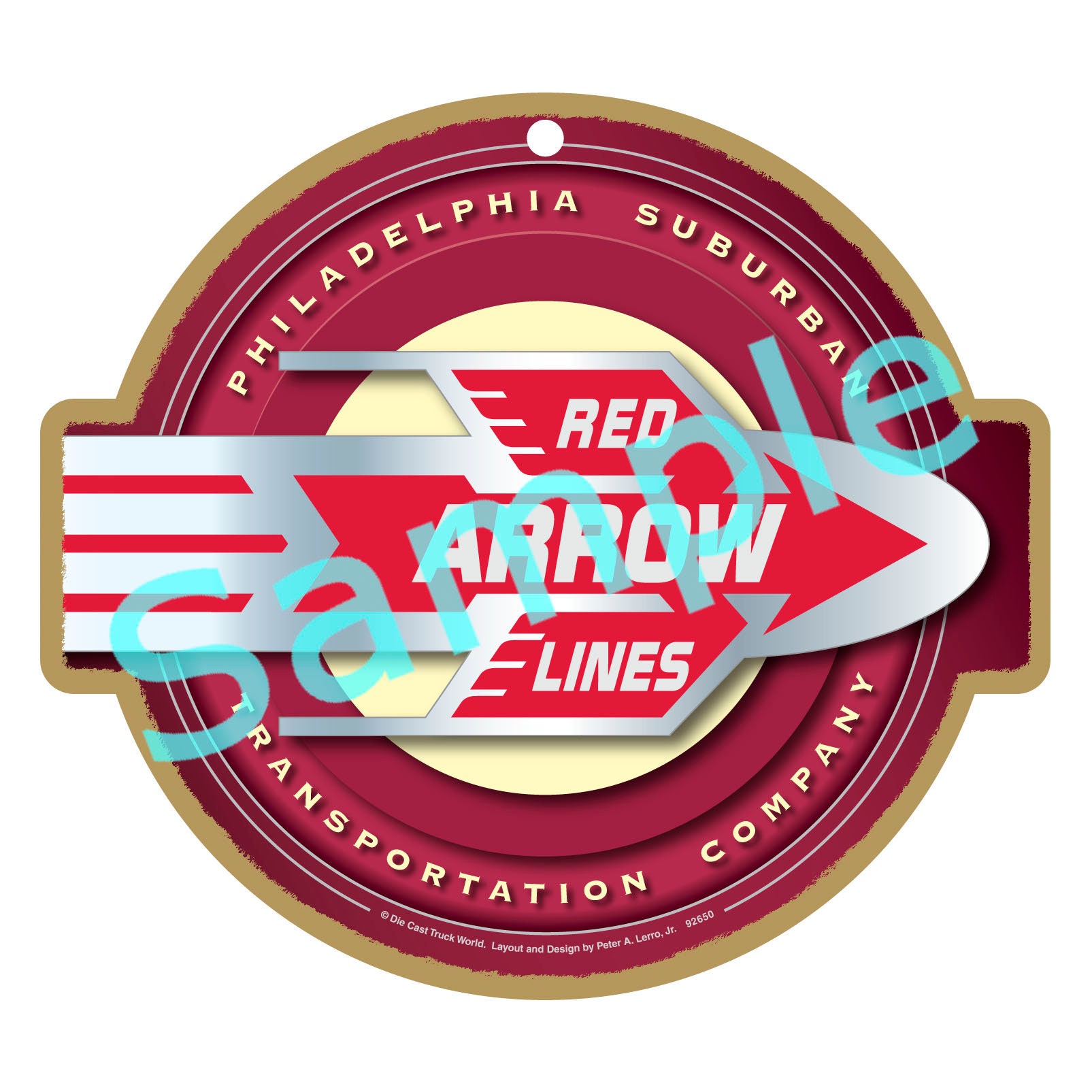 Red Arrow Lines Logo Wood Plaque / Sign - Etsy