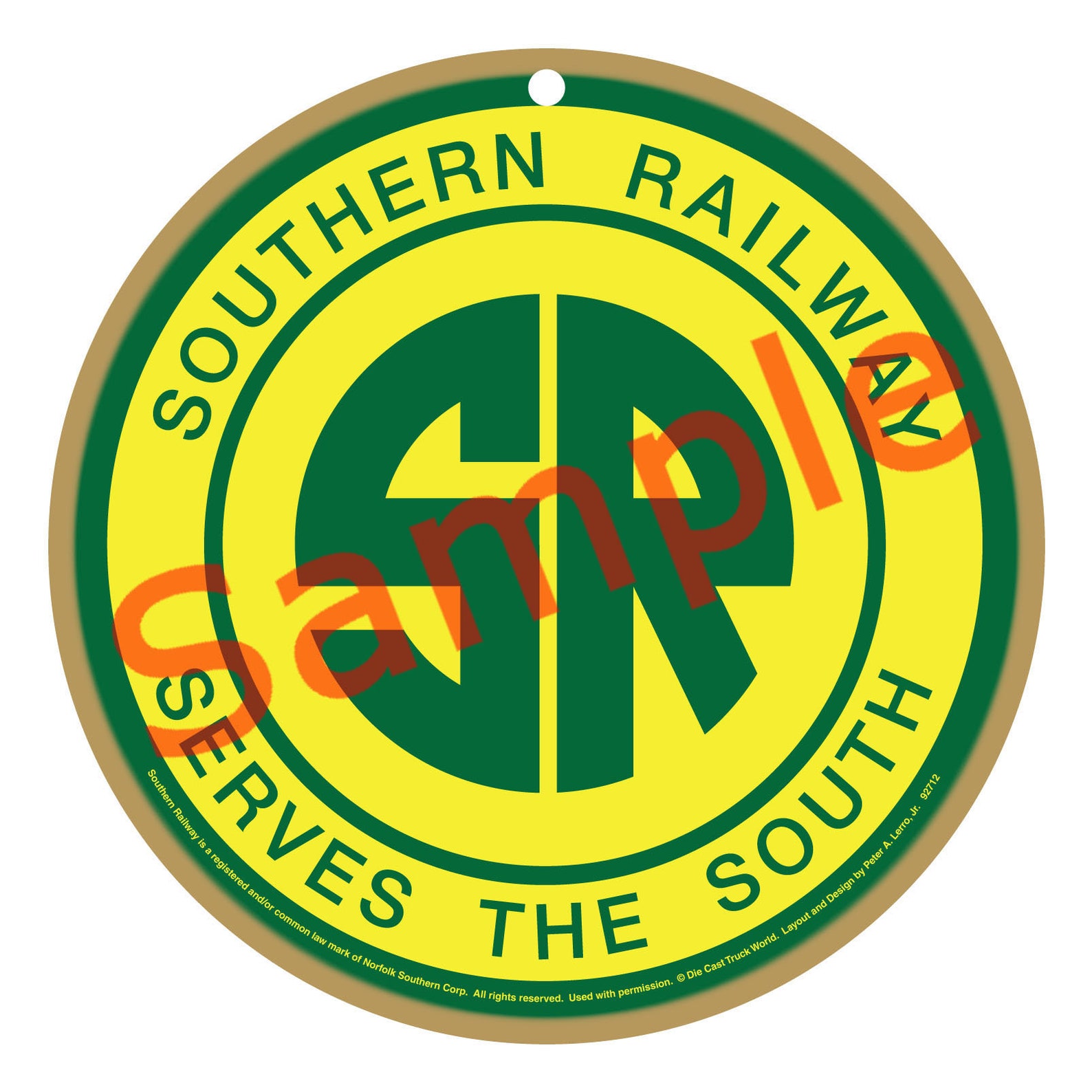 Southern Railway Logo Wood Plaque / Sign - Etsy