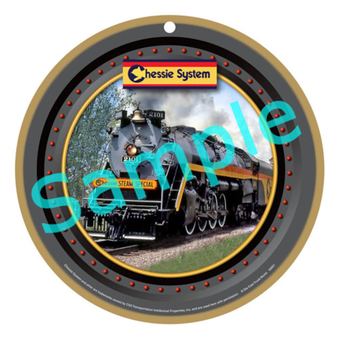 Chessie System Railroad Steam Train / Logo Wood Plaque / Sign - Etsy
