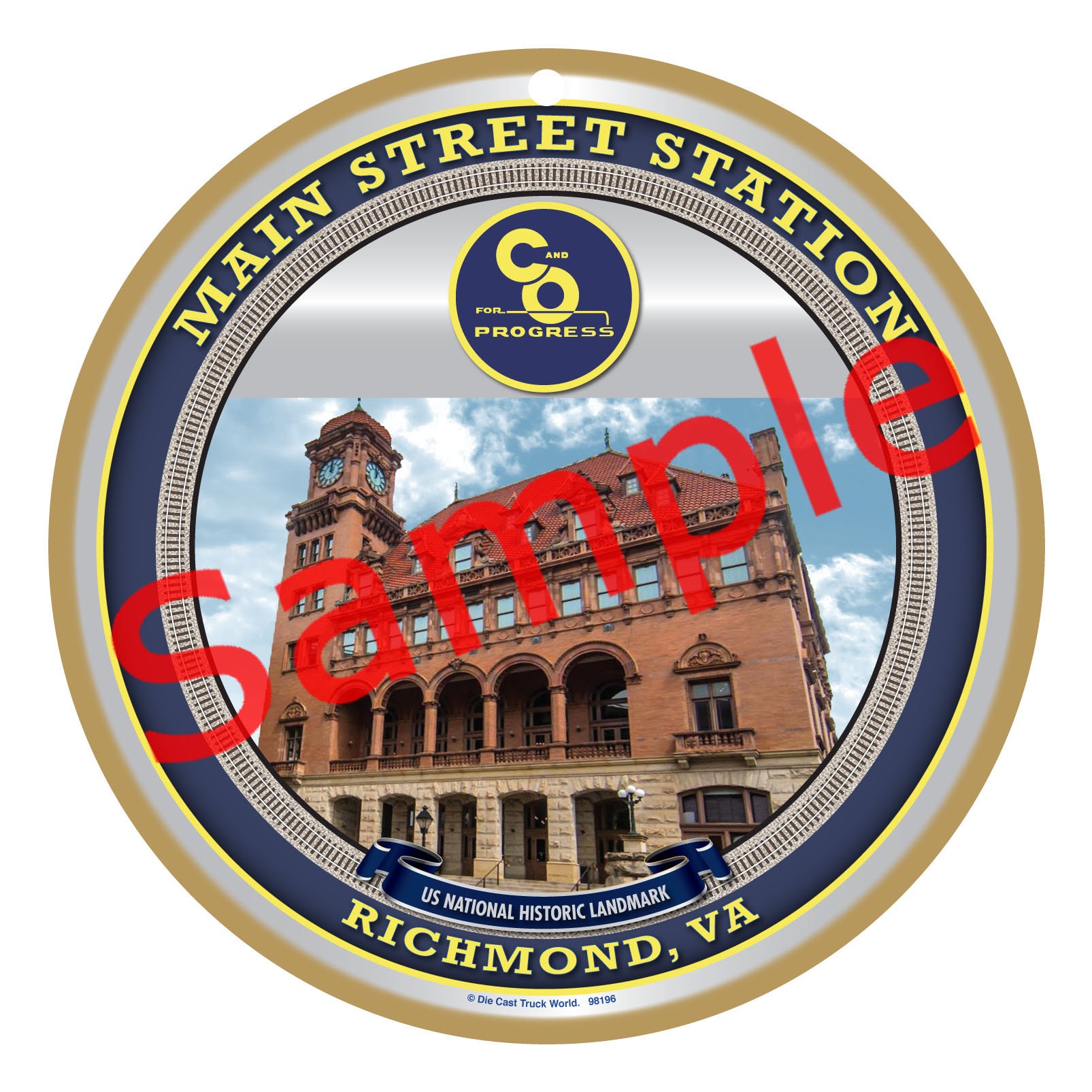 Chesapeake & Ohio Railroad Logo / Main Street Station, Richmond, VA ...