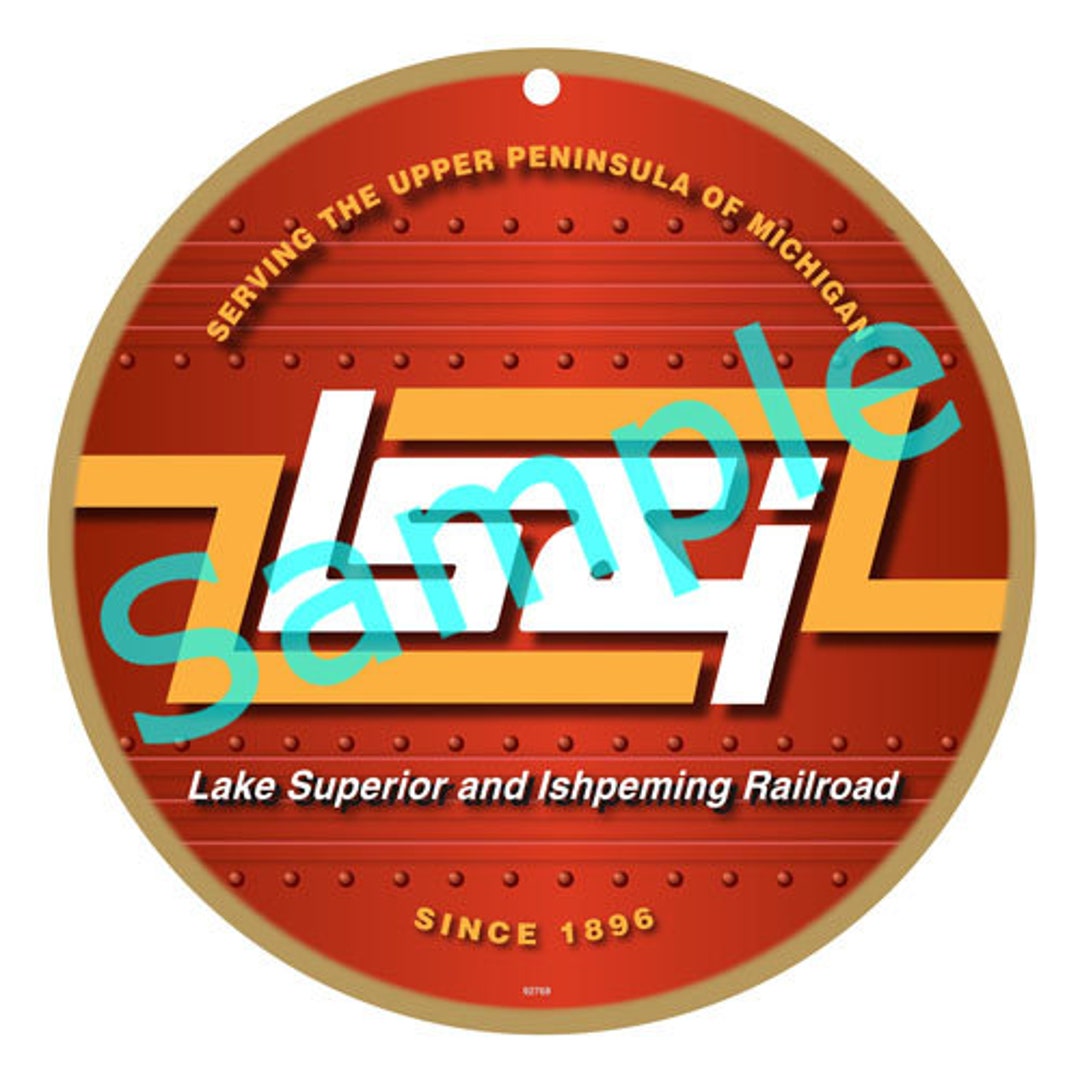 Lake Superior & Ishpeming Railroad Logo Wood Plaque / Sign - Etsy