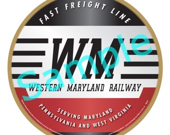 Wabash Railroad Logo Wood Plaque / Sign | Etsy