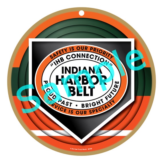 Indiana Harbor Belt Railroad Logo Wood Plaque / Sign - Etsy