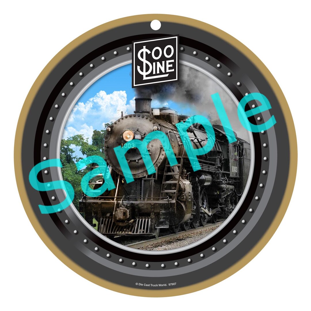 Soo Line Railroad Locomotive / Logo Wood Plaque / Sign - Etsy