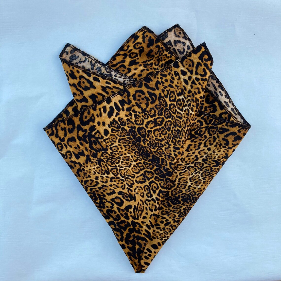 Leopard Print Head Band Animal Print Head Scarf Rockabilly | Etsy