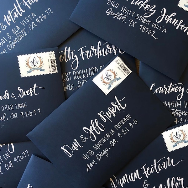 Hand Addressing - Etsy