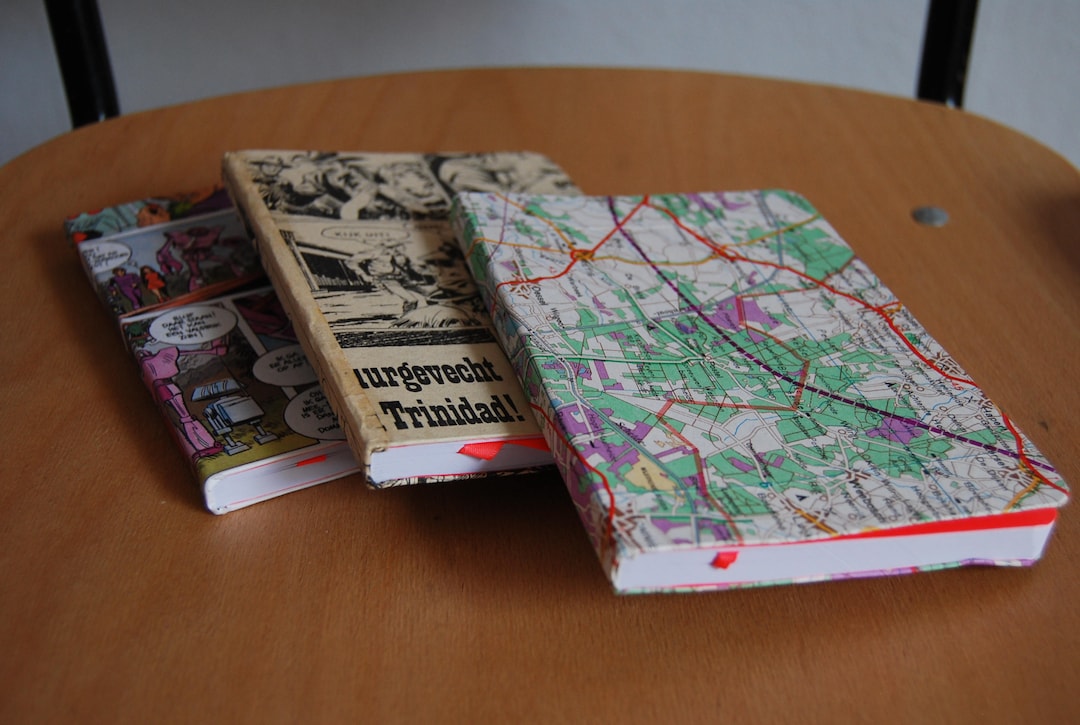 Set of 3 A6 Notebooks - Etsy