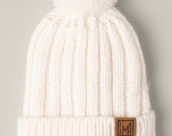 Winter White Hat | Etsy