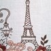 Hand Embroidery Pdf Pattern and Tutorial Eiffel Tower and - Etsy