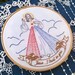 Hand Embroidery Pattern Pdf - the Divine Mercy - Catholic Embroidery ...
