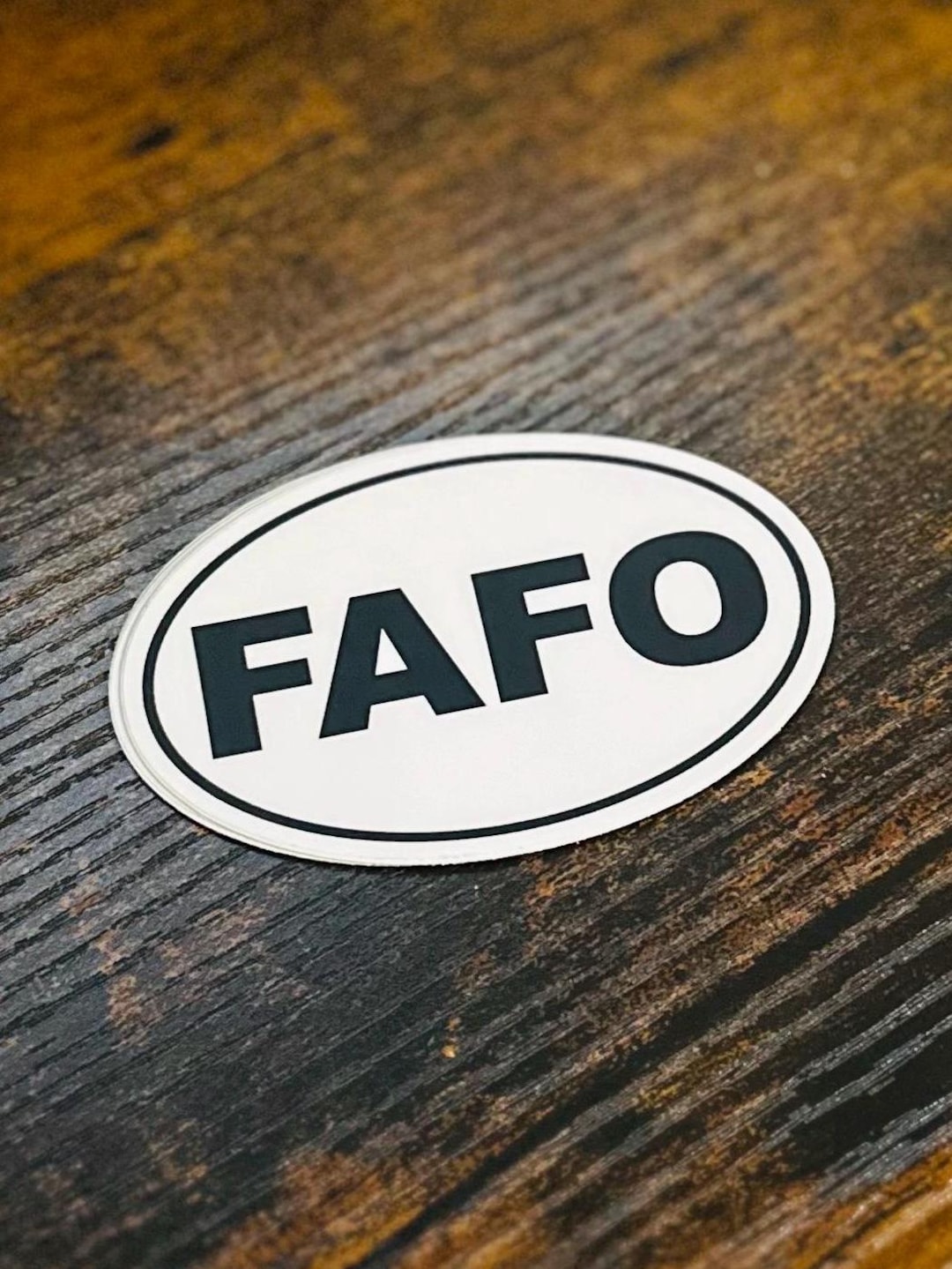 FAFO Vinyl Sticker: Sarcastic Karma Laptop Decal - Etsy