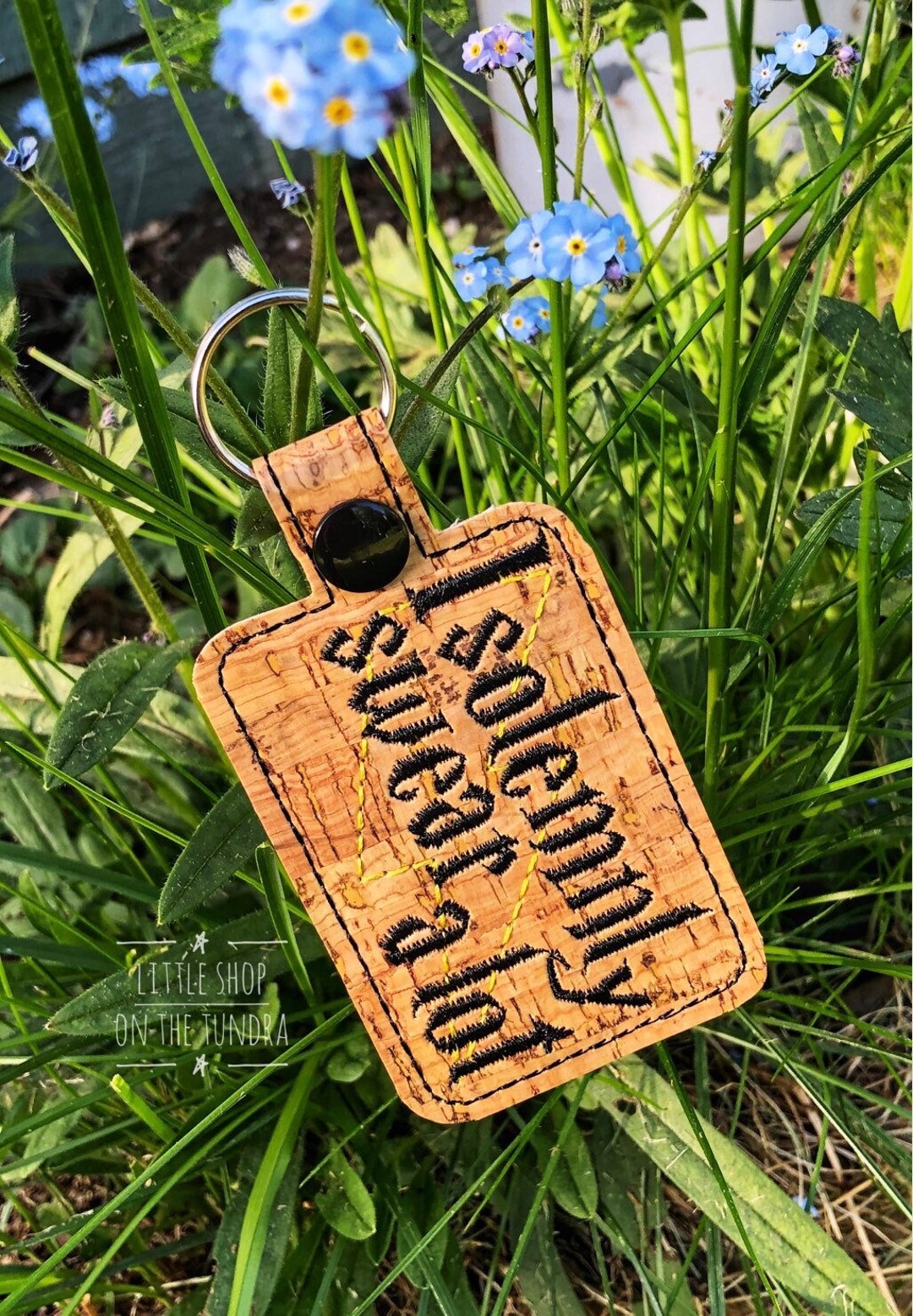 I Solemnly Swear A Lot Snap Tab - Key Fob - Key Ring - Etsy