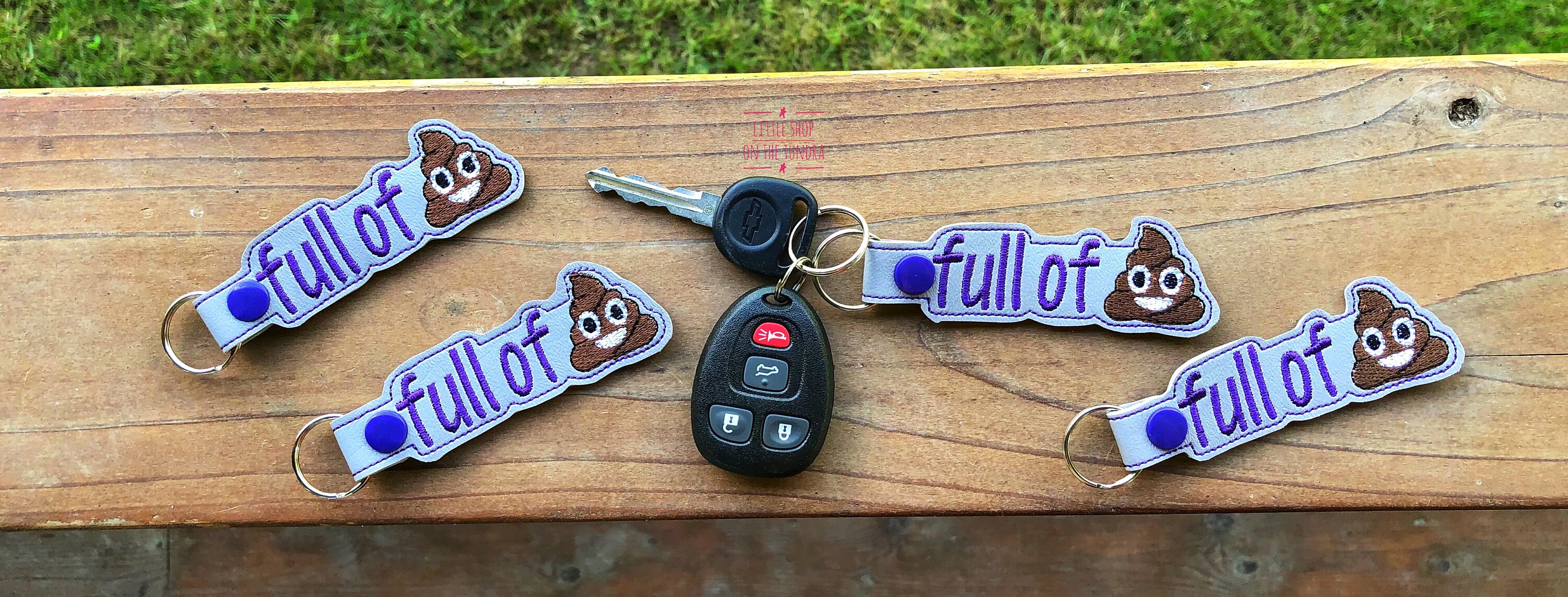 Full of Poo Key Fob - Etsy