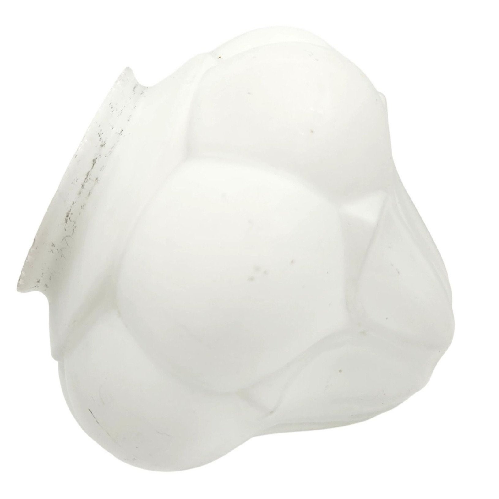 Vintage Lamp Shade Bulb Cover, Round Tulip Shaped Design, White Frosted ...