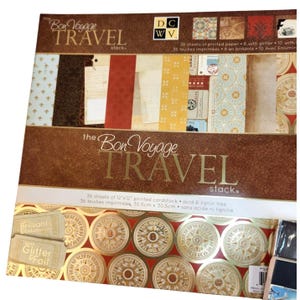 Scrappy Chic Page Making Kit & Family Tree Memory Kit With Decorative ...