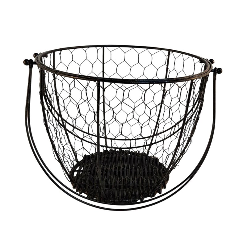 Rustic Wire Basket - Etsy