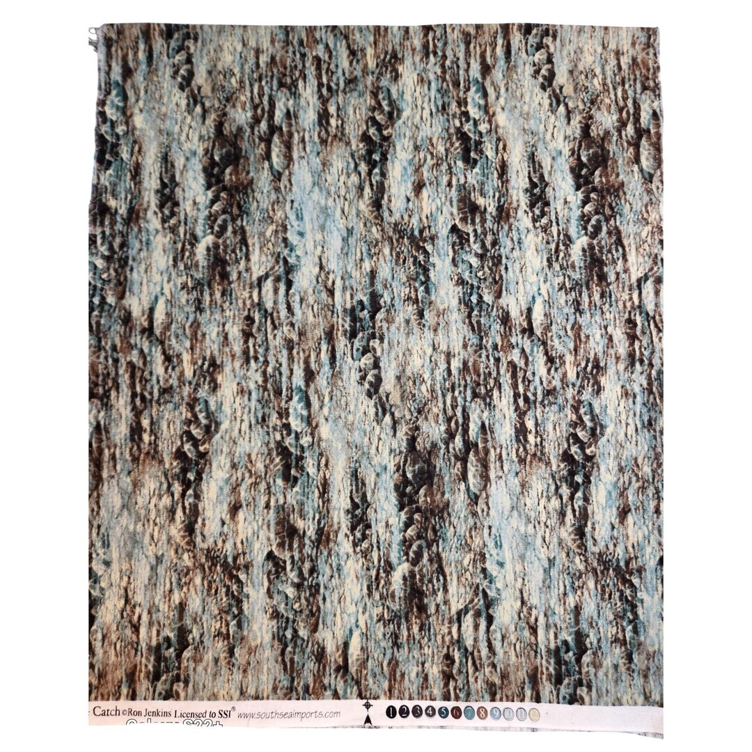 Elusive Catch Fabric by Ron Jenkins for SSI Oceanic River Lake Side ...