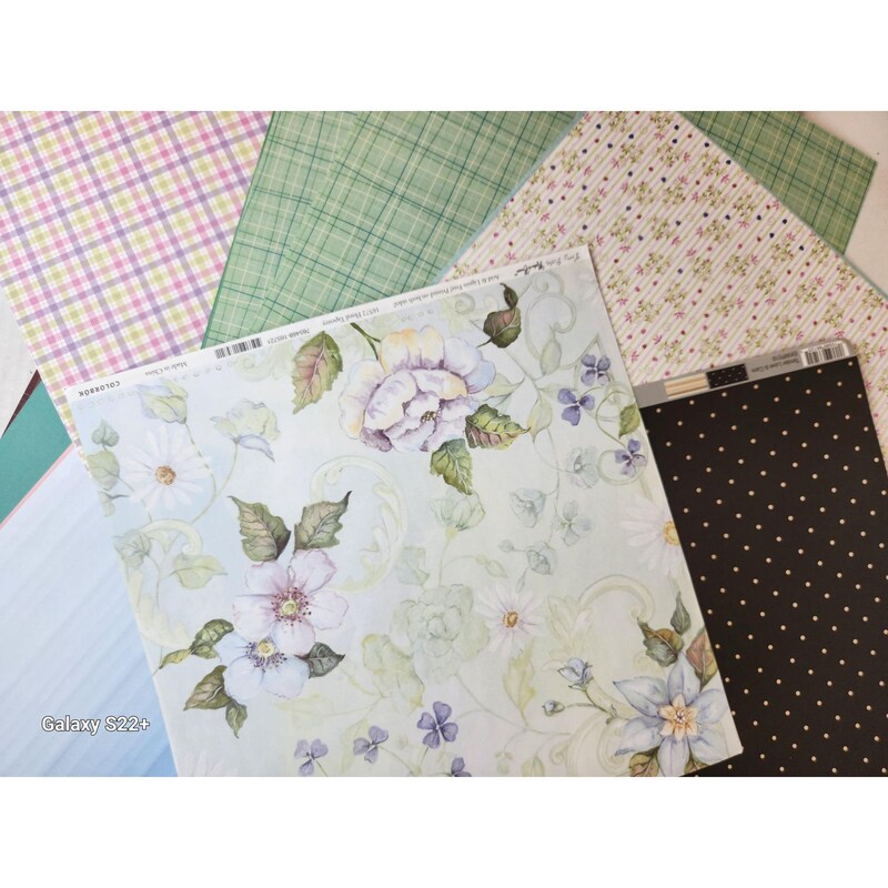 Scrapbook Paper Pack - Etsy