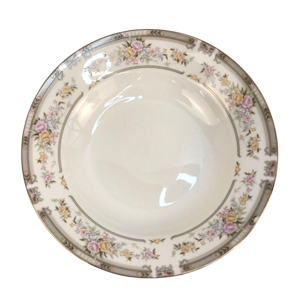 Farberware XL Southampton Fine China 223A Soup Salad Bowl With Floral ...