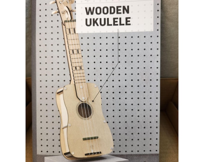 Build Your Own Ukulele Kit by Kiwico Eureka Crate - Etsy