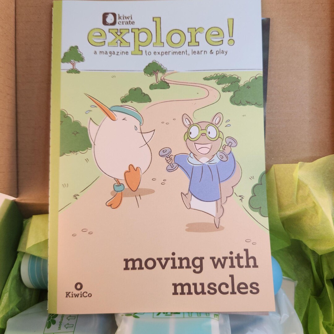 Kiwico Kiwi Crate Moving With Muscles STEM Activity Kit Ages 5 ...