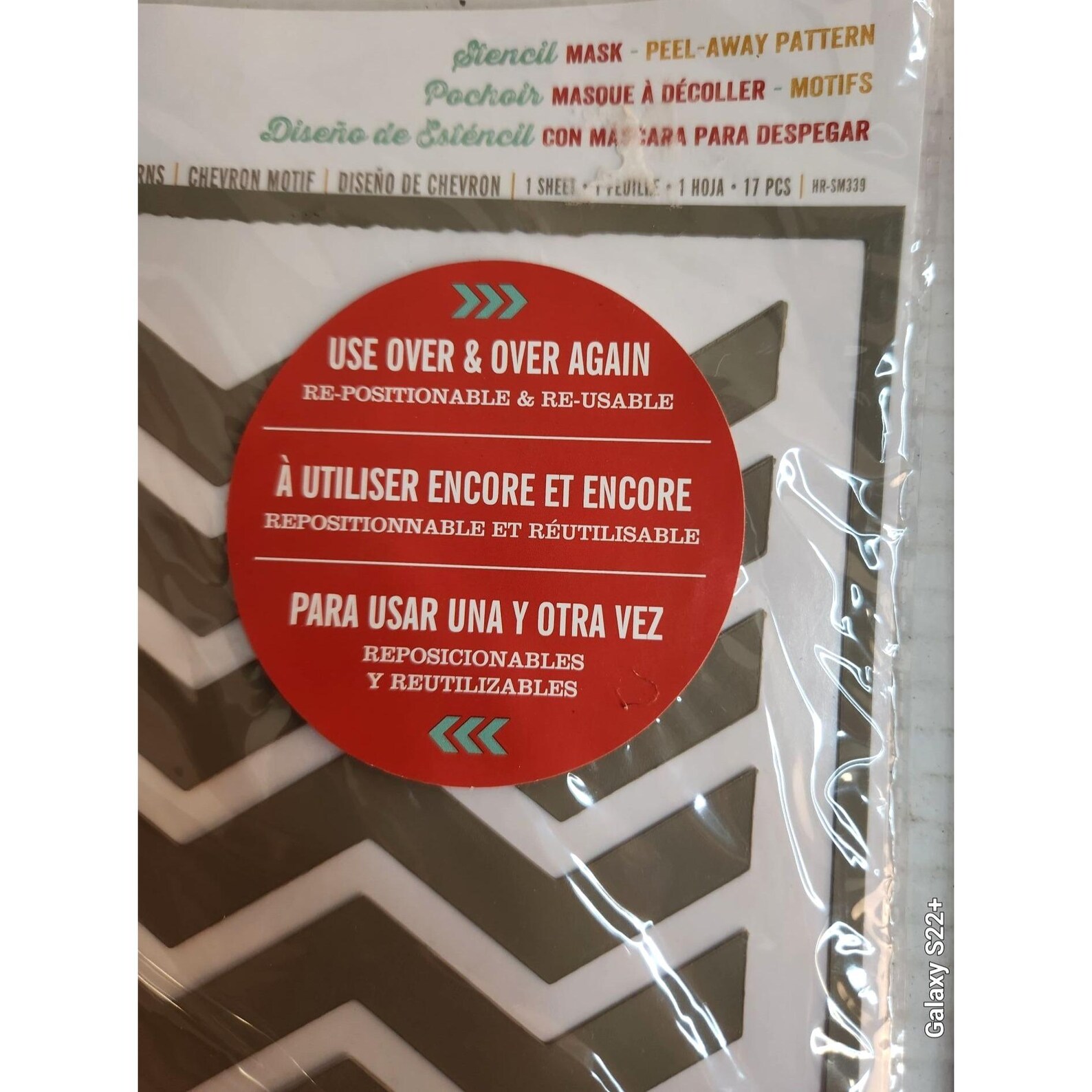 Chevron & Alphabet Stencil Set - Hazle and Ruby - DIY Crafts - Etsy