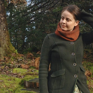 Might Have Been Autumn Darker Rust Snug Handwoven in Merino and ...