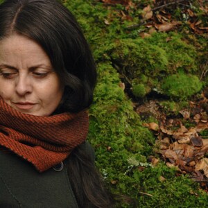 Might Have Been Autumn Darker Rust Snug Handwoven in Merino and ...