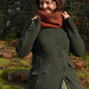 Might Have Been Autumn Darker Rust Snug Handwoven in Merino and ...