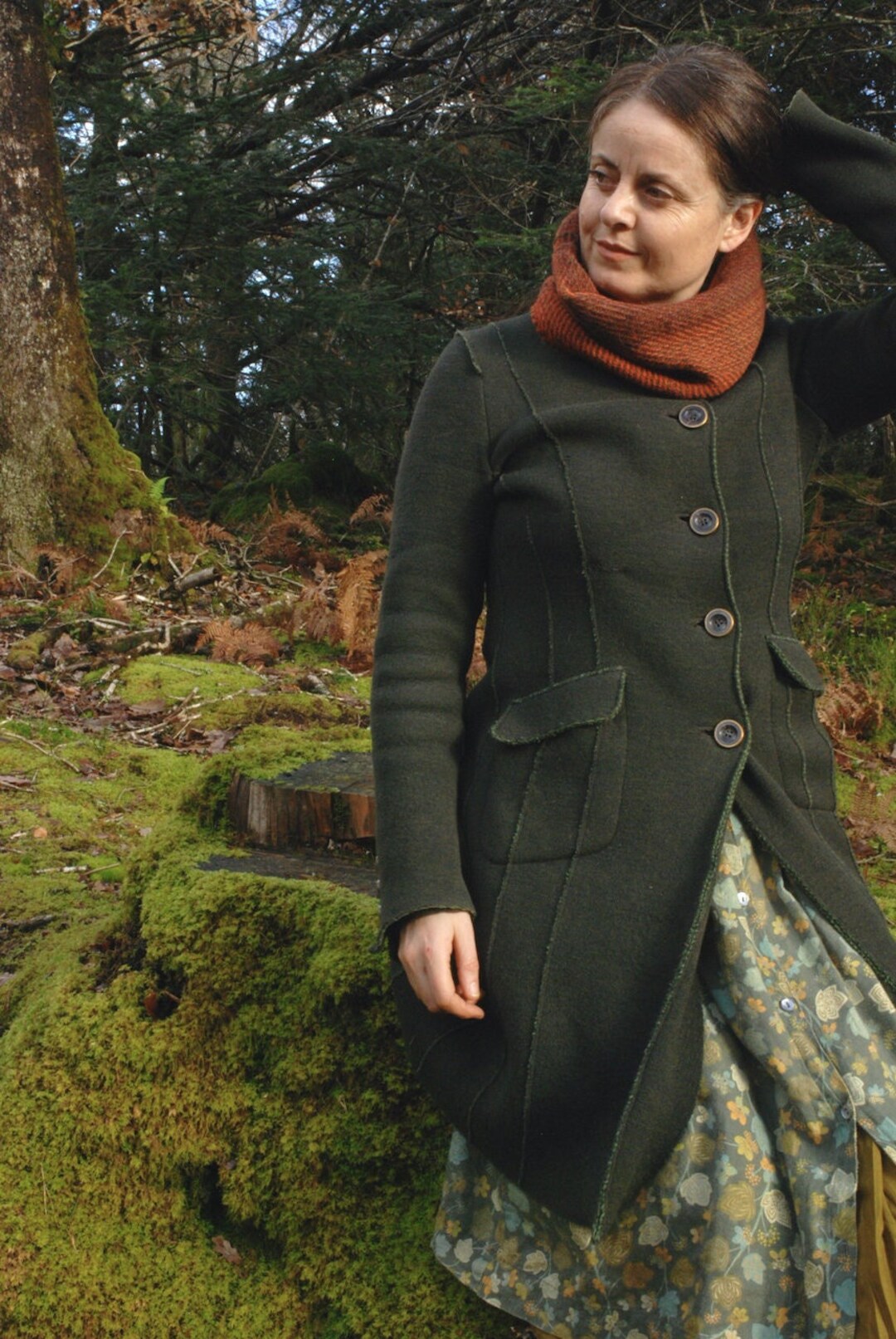 Might Have Been Autumn Darker Rust Snug Handwoven in Merino and ...