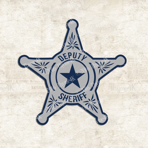 Deputy Sheriff - Etsy