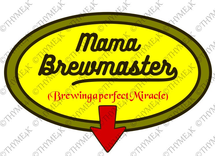 Archivo de corte SVG Mama Brewmaster Diseño | Etsy