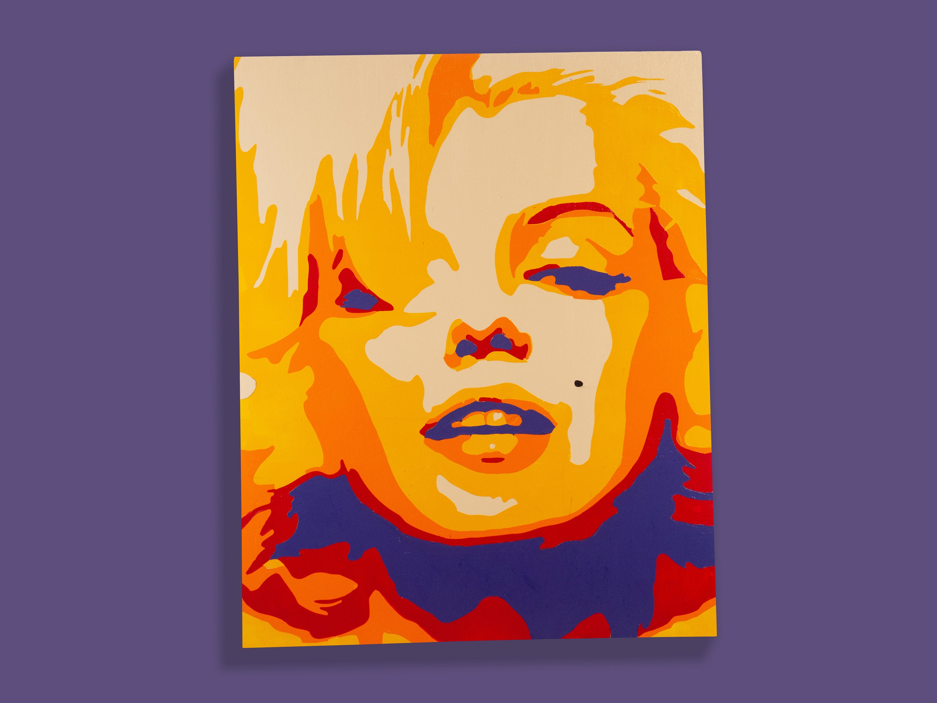 Marilyn Monroe Face Contemporary 8x10 Fine-art Color Study - Etsy