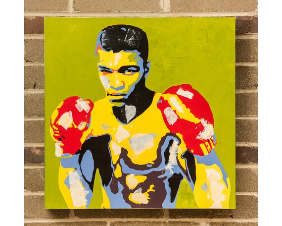 Art & Collectibles Clip Art Muhammad Ali Spiral Illusion Outline ...