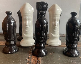 Vintage Choice of Duncan Chess Pieces Red and Silver Coated - Etsy