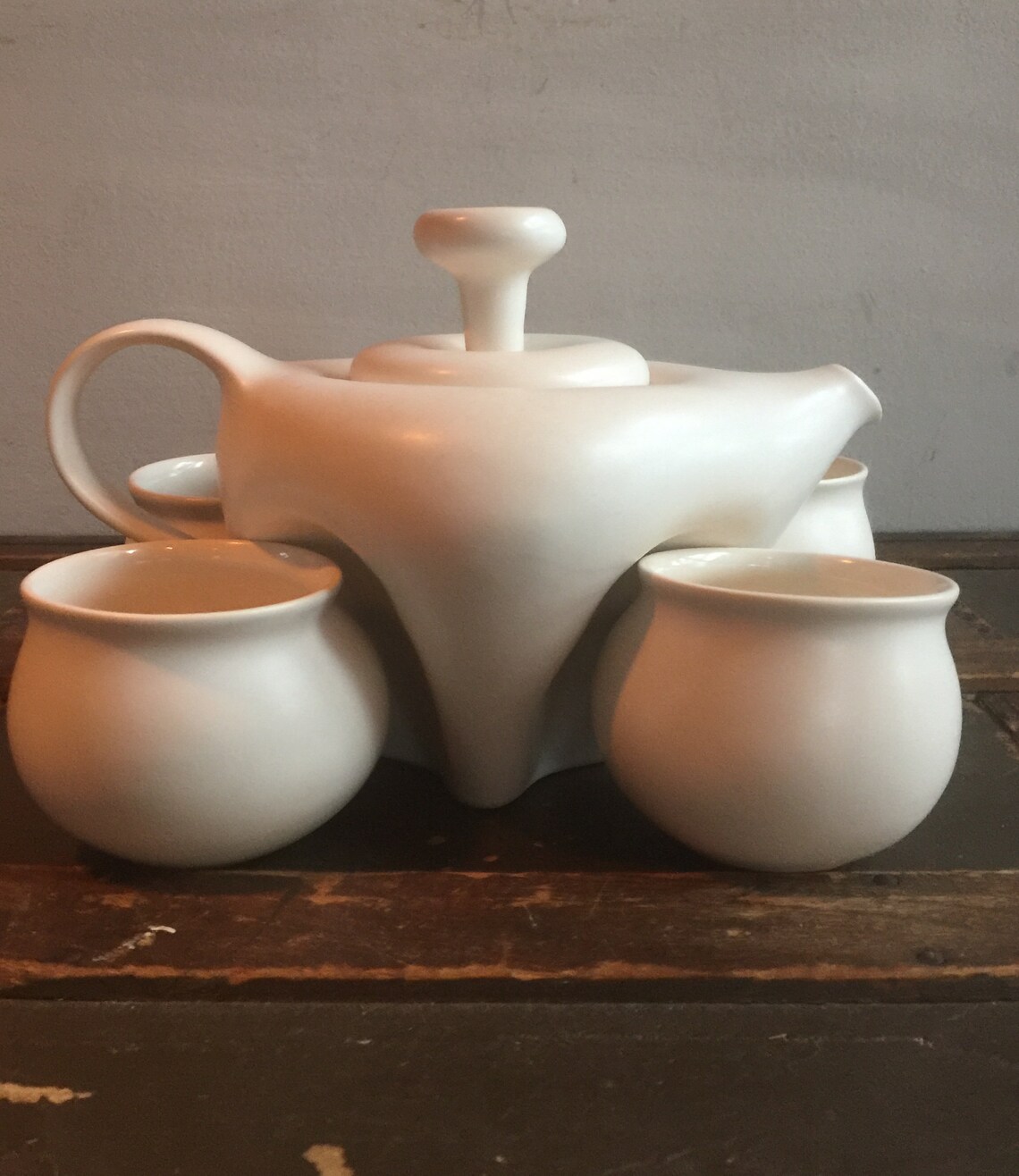 Vintage Peter Saenger Nesting Design I Teaset | Etsy