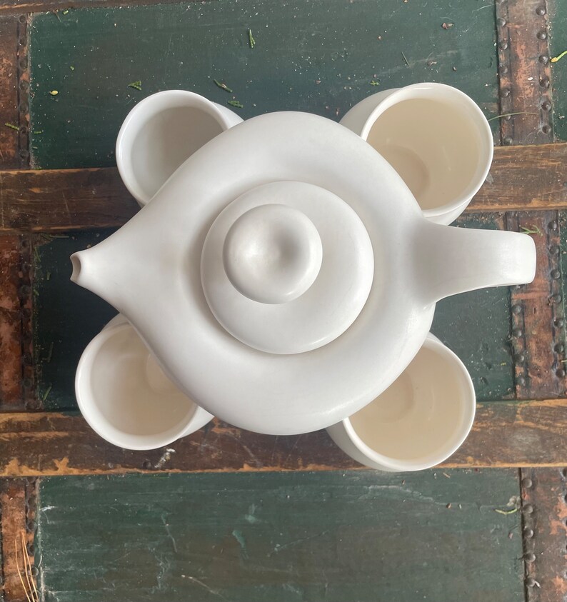 Vintage Peter Saenger Nesting Design I Teaset - Etsy