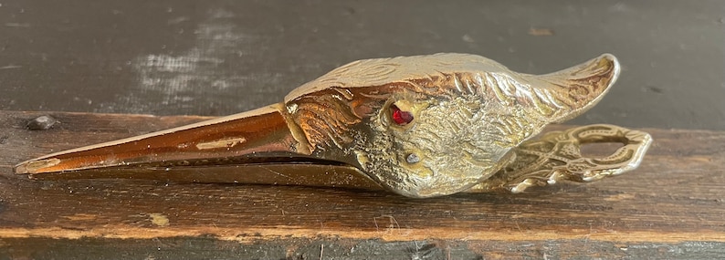 Antique Cast Metal Bird Paper Clip - Etsy