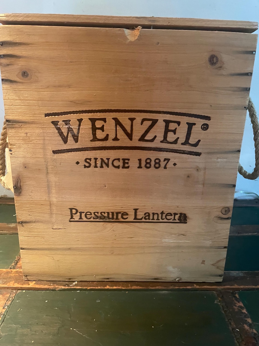 Vintage Wenzel 1887 Pressure Lantern - Etsy