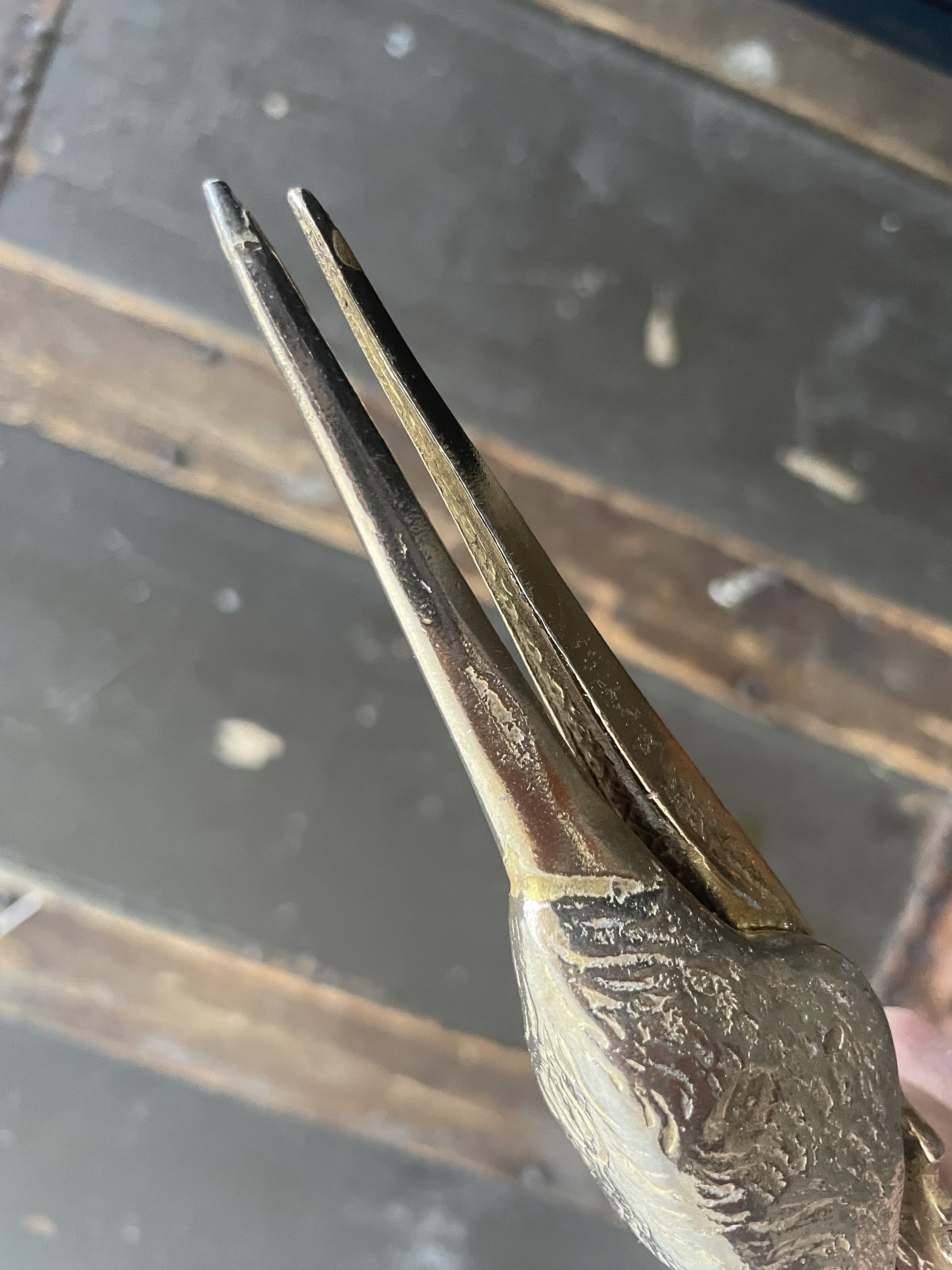 Antique Cast Metal Bird Paper Clip - Etsy