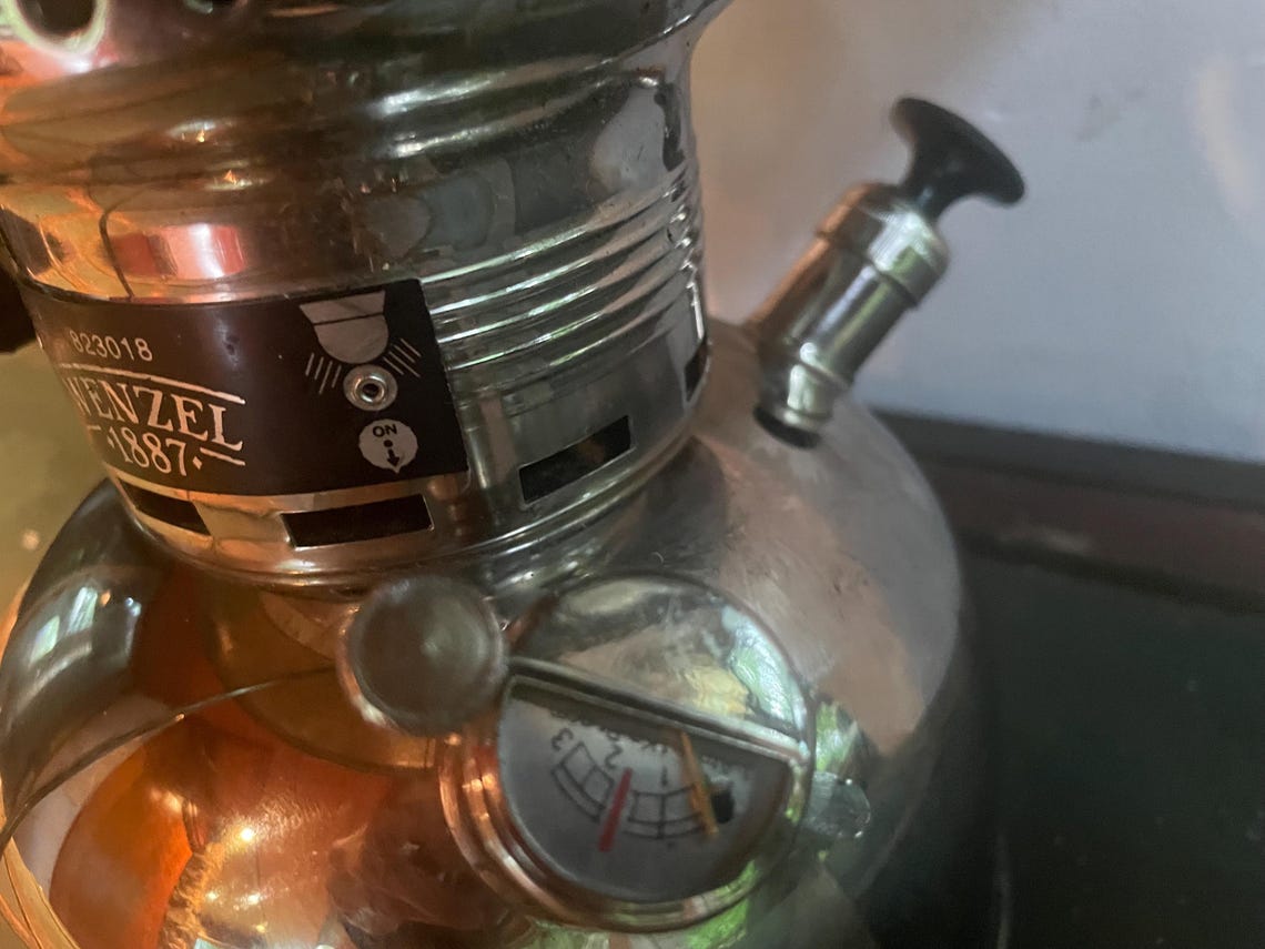 Vintage Wenzel 1887 Pressure Lantern - Etsy