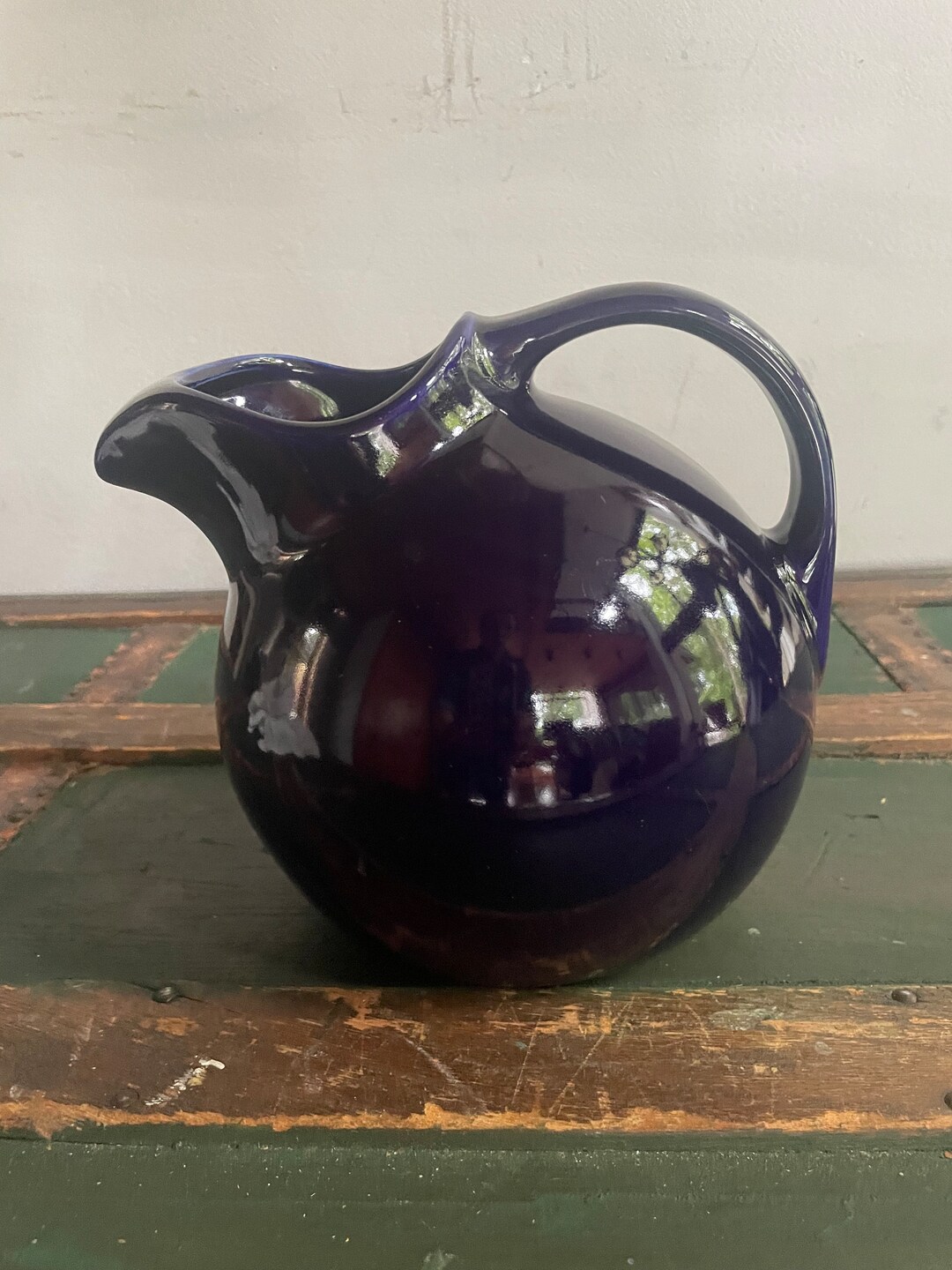 Vintage HALL Ball Pitcher - Etsy