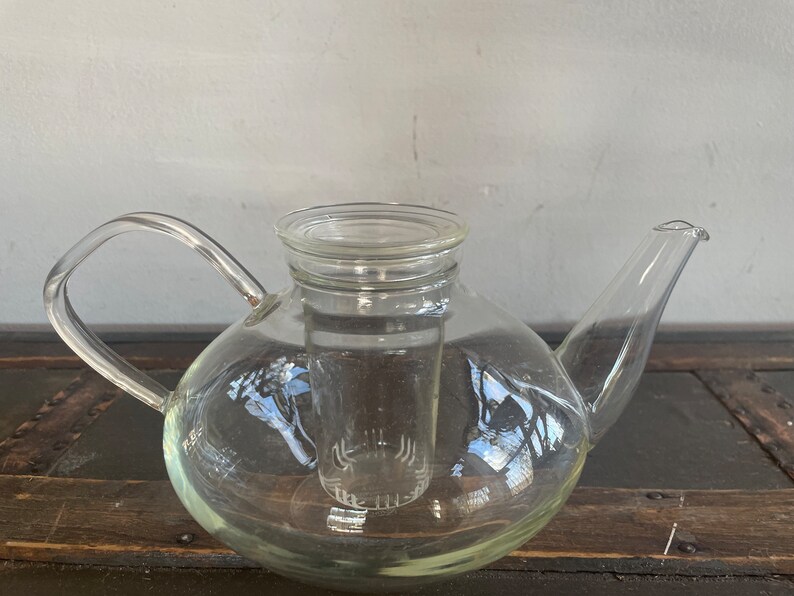Vintage Glass Teapot for Schott Mainz - Etsy