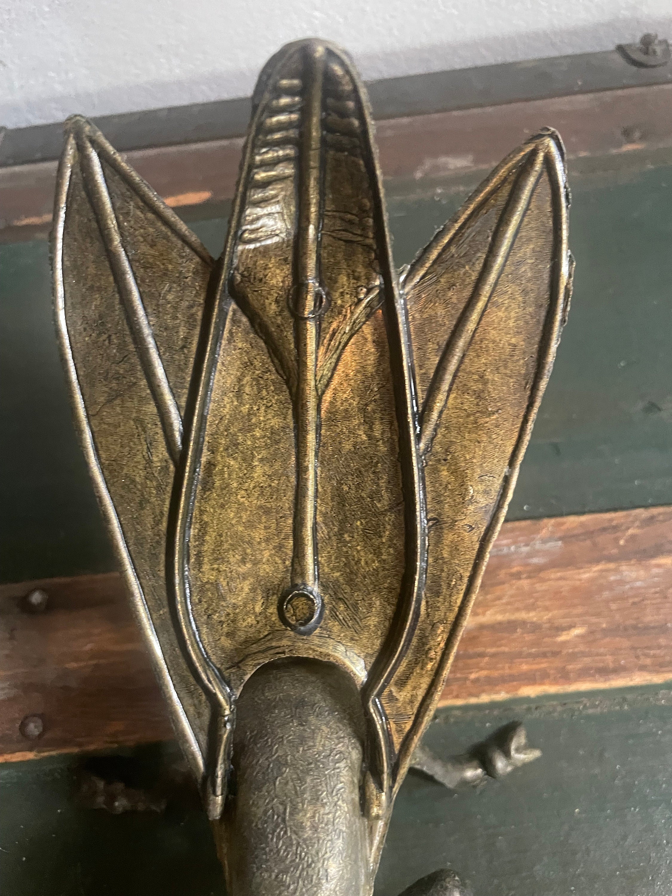 Large Vintage Brass Fly Ashtray - Etsy
