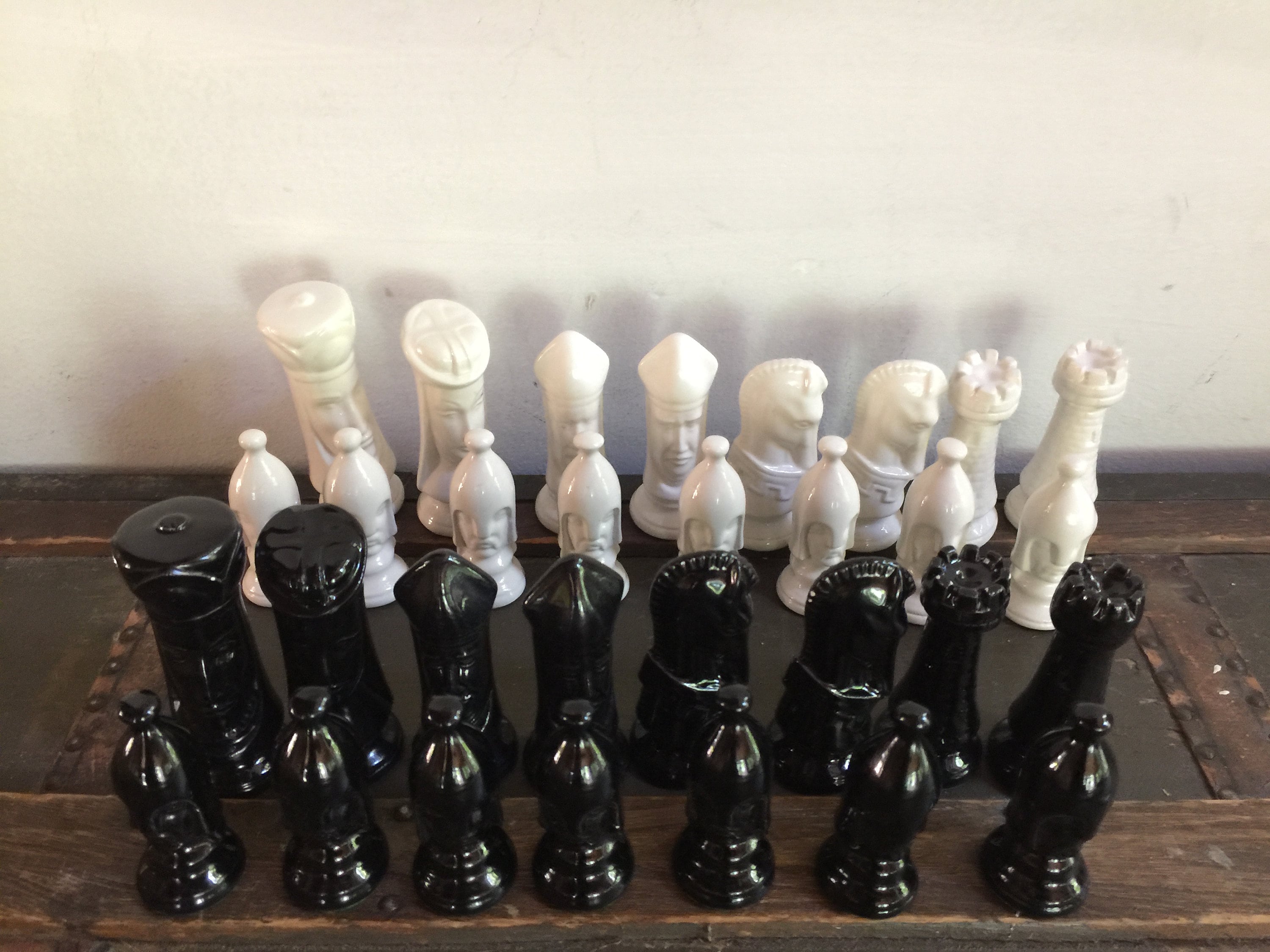 Vintage Duncan Chess Set - Etsy