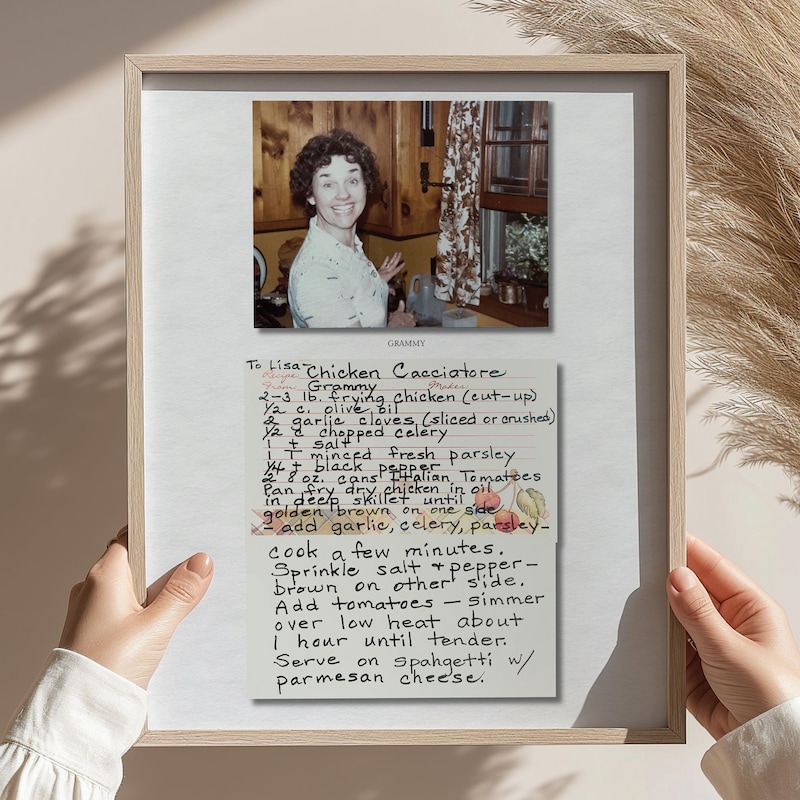 Handwritten Recipe Sign - Etsy