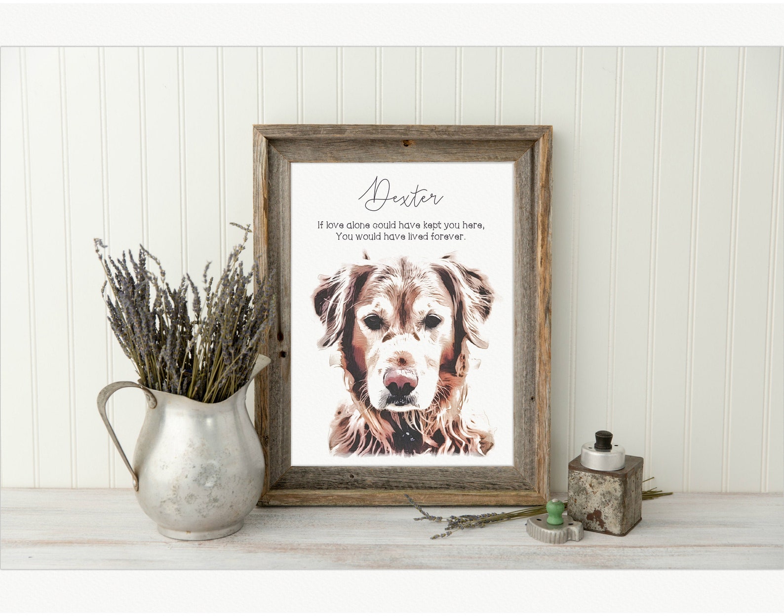 Pet Gift for Him Pet Loss Gifts Personalized Pet Memorial Frame Cat ...