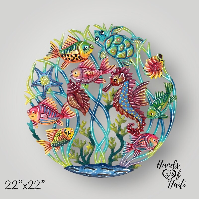 Ocean Metal Art - Etsy